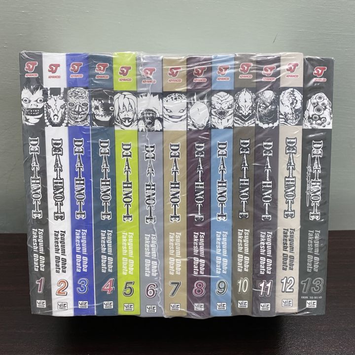 Death Note Set Vols 1-13 by Tsugumi Ohba (Original) | Daraz.pk