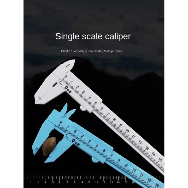 Wholesale 150MM Simple Plastic Vernier Caliper Student Experimental ...