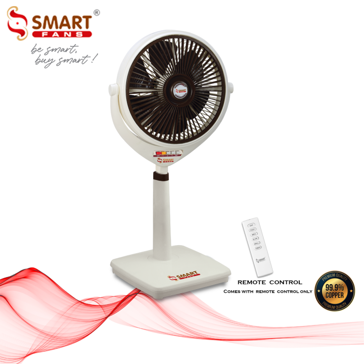 Smart Fans Louver TCP Fan 14" Push Buttons Control Plastic-Off White ...