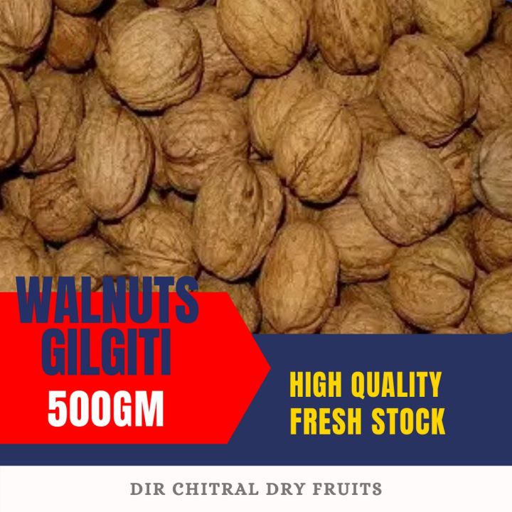 Walnuts Gilgiti | Akhrot | Easily breakable with hands 500gm | Daraz.pk