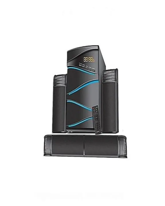 Quad Bar 4 - 2.1, 3.1 or 4.1 Channel Speaker - Black | Daraz.pk