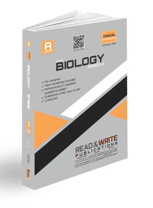 Biology A Level Paper 2 Topical workbook Art #212 | Daraz.pk