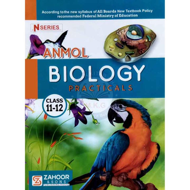 Practical Note Book Biology for Class 11-12 N Series Anmol | Daraz.pk