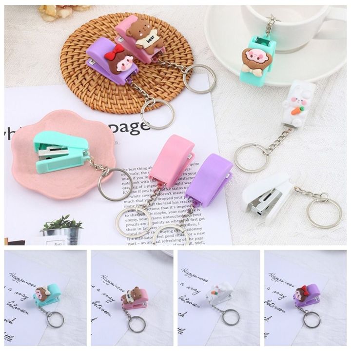 Cute Cartoon Mini Stapler School Office Supplies Student Stationery ...