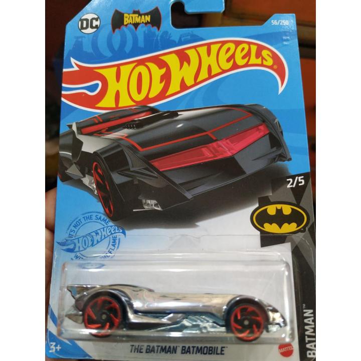 THE BATMAN BATMOBILE SILVER HOT WHEELS DIECAST CAR MODEL | Daraz.pk