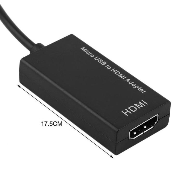 OH Mini Micro USB To HDMI Adapter Converter Cable Portable Micro USB ...