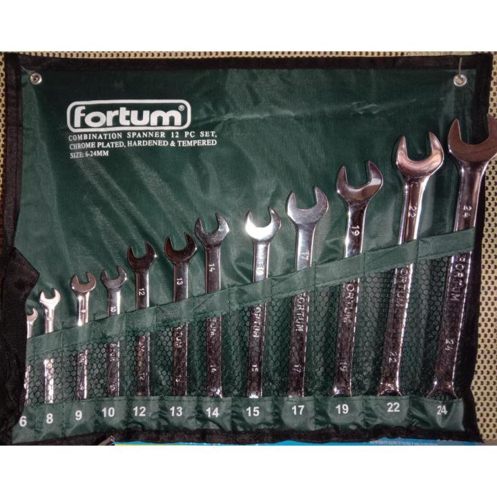 Ring Fix Spanner Set - 12 Piece Set 8mm-24mm | Daraz.pk