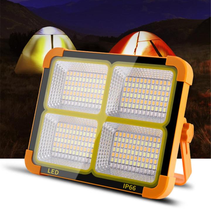Life The Lights Rechargeable Torch Portable LED Solar Flood Light ...