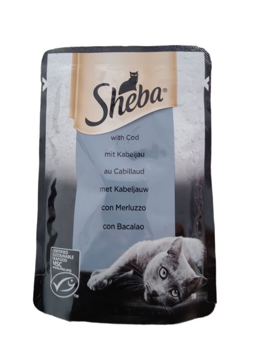 Sheba Cat 50 GM Pouch Chicken and Tuna Flavoured | Daraz.pk
