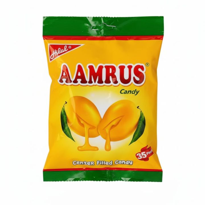 Hilal Aamrus Candy Pouch – 35pcs | Delicious Mango Flavored Toffees ...