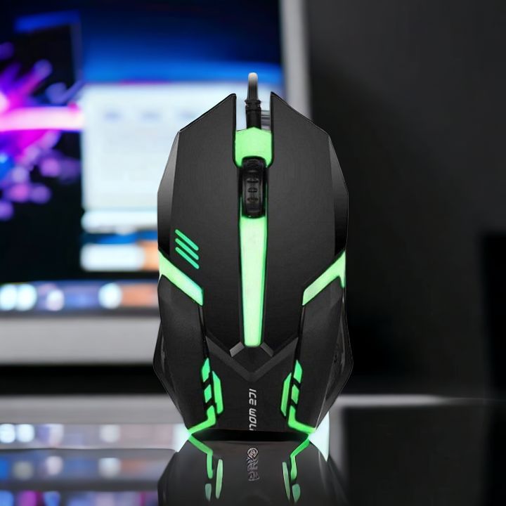 Wired 7 Light RGB Mouse - RGB Backlit RGB Mouse Wired Gaming Mouse Play ...