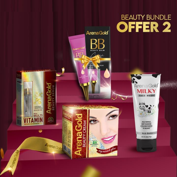 Arena Gold Beauty Bundle Offer 2 | Daraz.pk