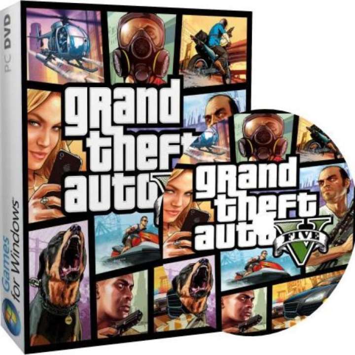Original GTA 5 Grand Theft Auto V DVD | Daraz.pk
