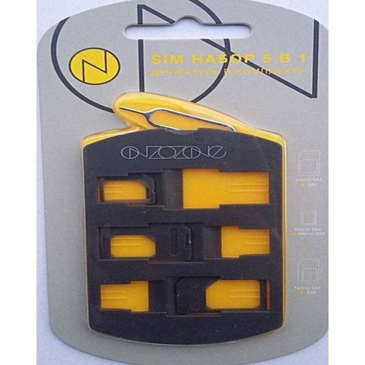 Sim Jacket 3 In 1- All Size With Ejector Pin - Portable Wallet - Black ...