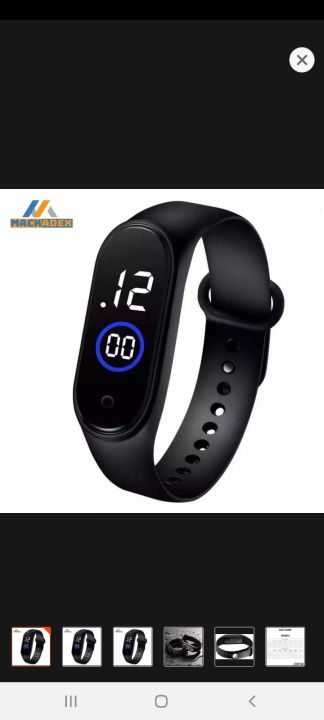 Stylish Square led Watch | Daraz.pk