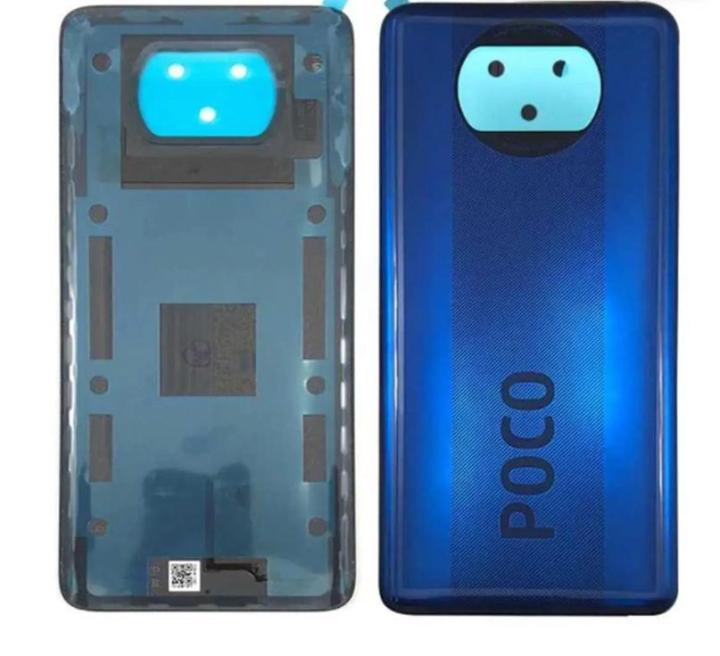 Poco X3 Pro Back Glass Body Battery Cover Rear Door Housing Replacement ...