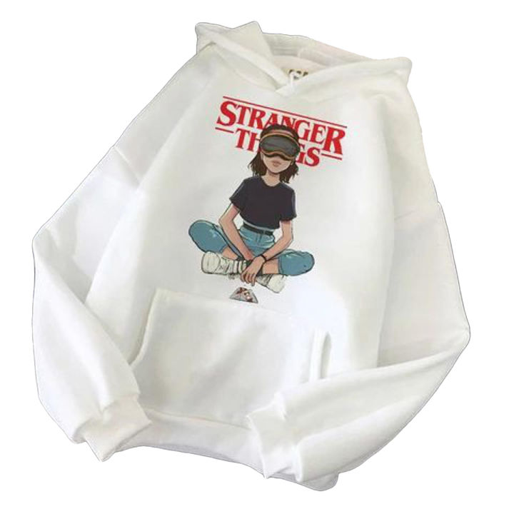 "Hoodie for Girls & Women with Stranger Things Print - Stay Cozy and ...