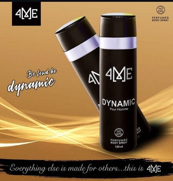 4ME Dynamic Body Spray 120ml | Daraz.pk