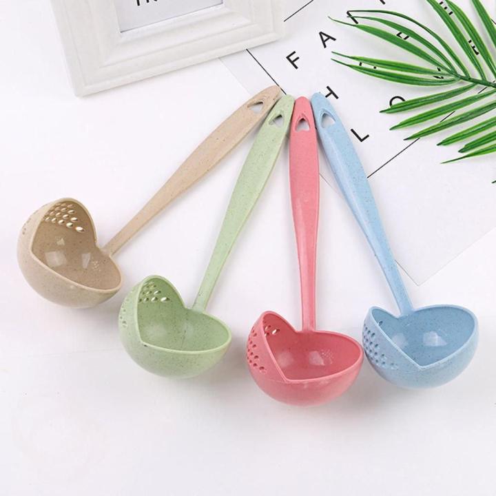 Colander Scoop Durable Multifunctional Strainer Spoon Strainer Slotted ...