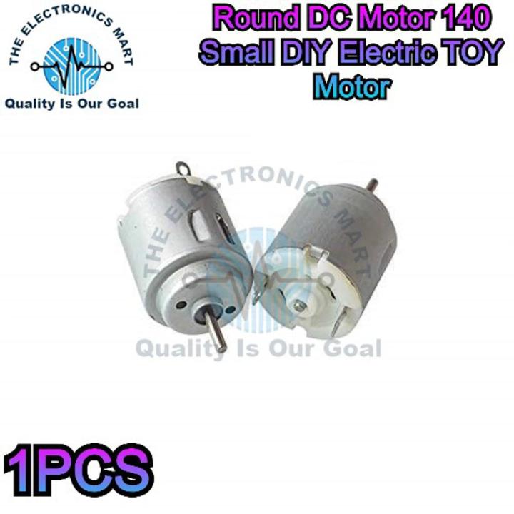 Round DC Motor 140 Small DIY Electric TOY Motor In Pakistan | Daraz.pk