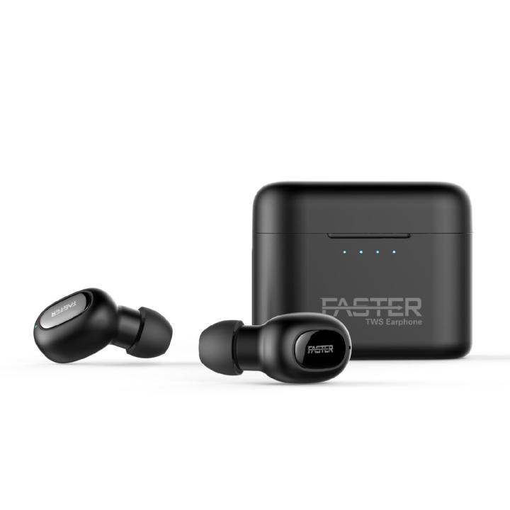FASTER S600 TWS Stereo Wireless Earbuds with Power Box | Daraz.pk