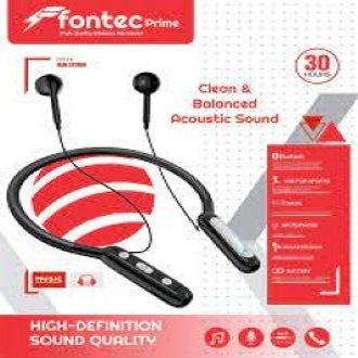 Fontec Prime Wireless Neckband MMC Supported | Daraz.pk