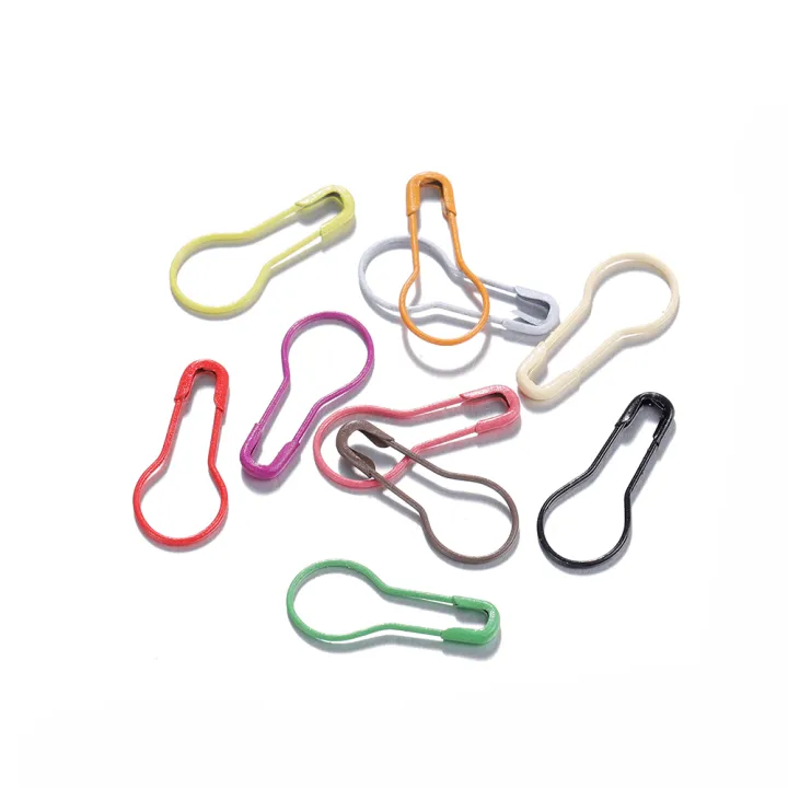 （NEW）20Pcs Candy Color Calabash Brooch Safety Pin No Snag Fastener ...