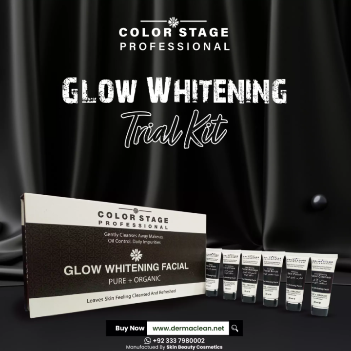 Color Stage Glow Whitening Trial Kit | Daraz.pk