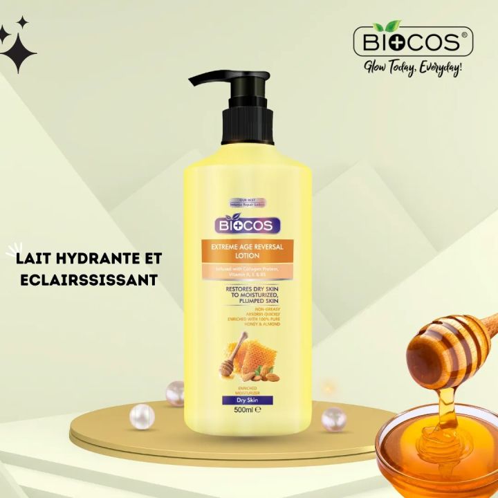 Biocos Extreme Age Reversal Body Lotion Damage Dry Skin 500ml | Daraz.pk