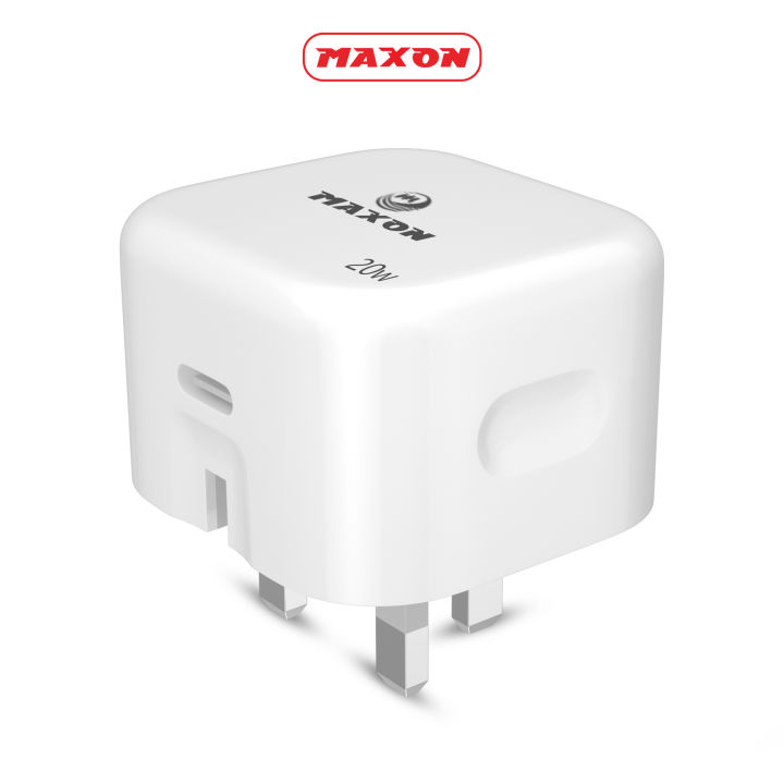 Maxon T-100 Iphone Original Charger 20Watt Power Adapter With Type C To ...
