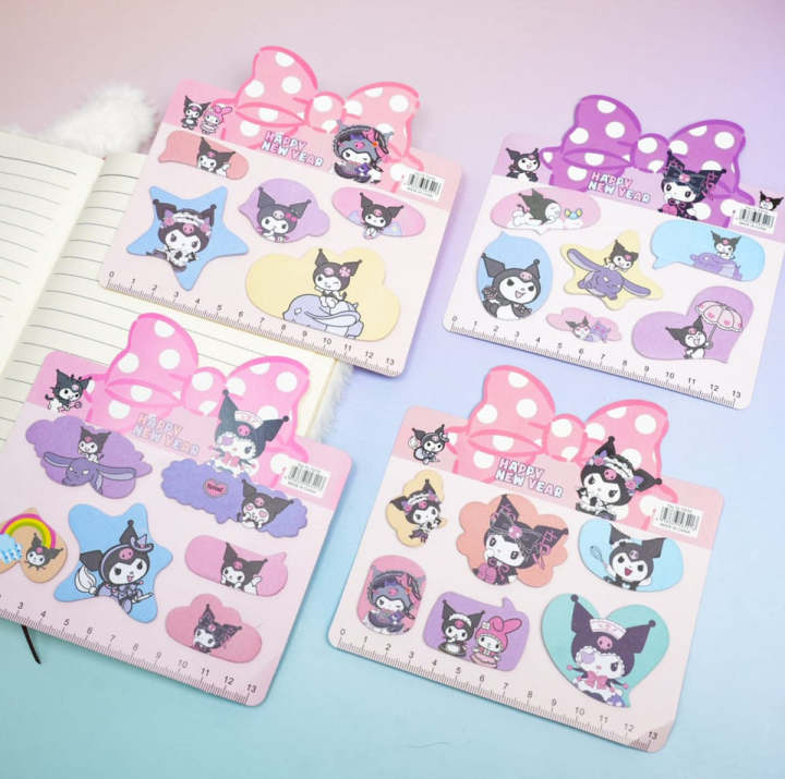 Kuromi Bow Memo Pad - Sticky Note | Daraz.pk