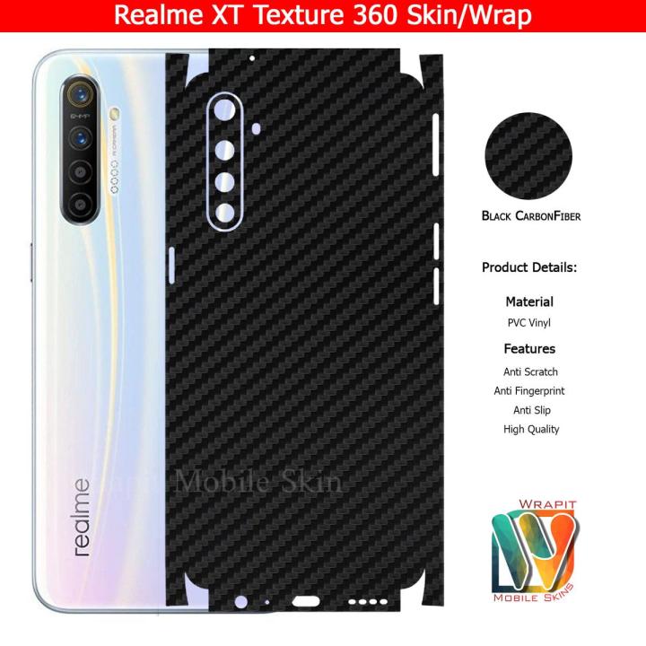 Real.me XT Skin / Wrap 360 Protection Carbon fiber/ Matte/ Transparent ...