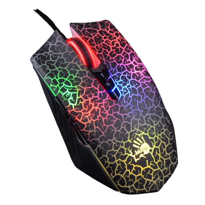 Bloody A70 Light Strike Gaming Mouse - 6200 CPI - Ultra Core Activated - 1000Hz Report Rate ...