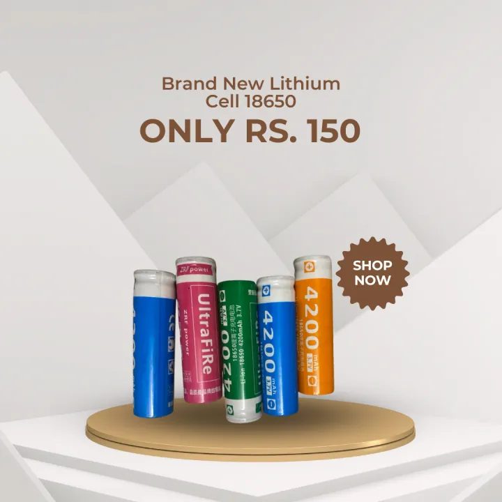High-Quality 18650 3.7V Li-ion Rechargeable Battery – Heavy Duty ...
