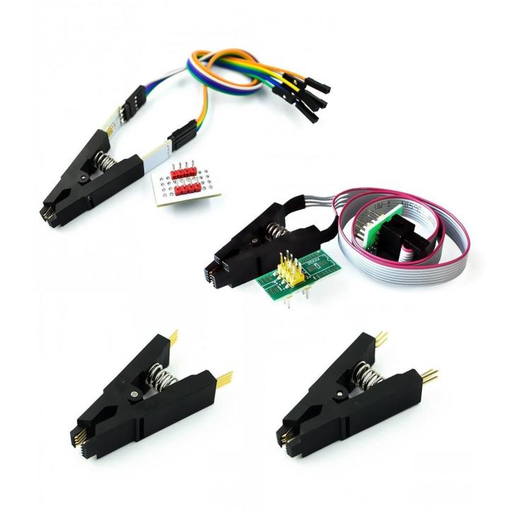Programmer Test clip SOP8 Eight-pin BIOS clip Wide and narrow body 8 ...