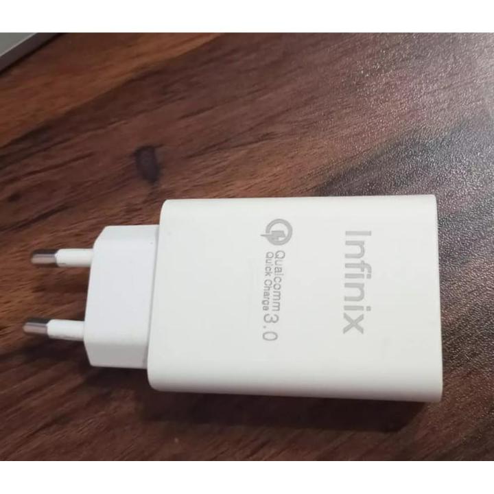Infinix Qualcomm Quick charger 3.0 18w Adapter | Daraz.pk