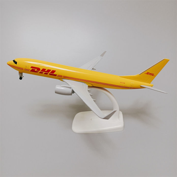 DHL Boeing B737 Diecast Metal Airplane Model (20cm) – 1:200 Scale ...