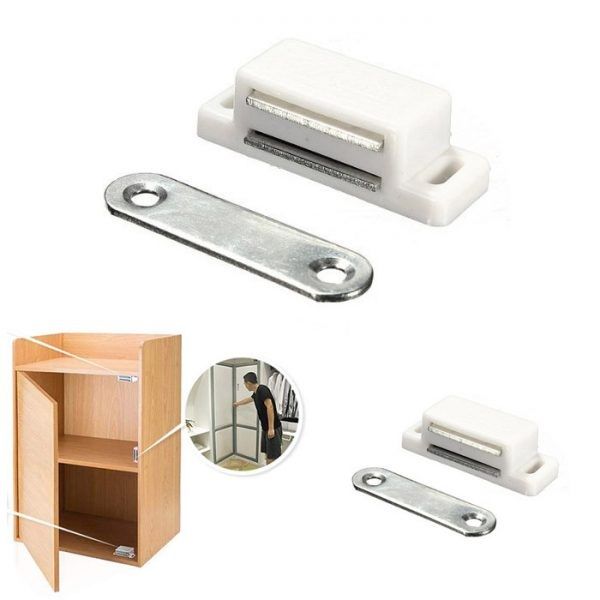 Magnetic Door Catches Cupboard Wardrobe Cabinet Latch Catch TYA Door ...
