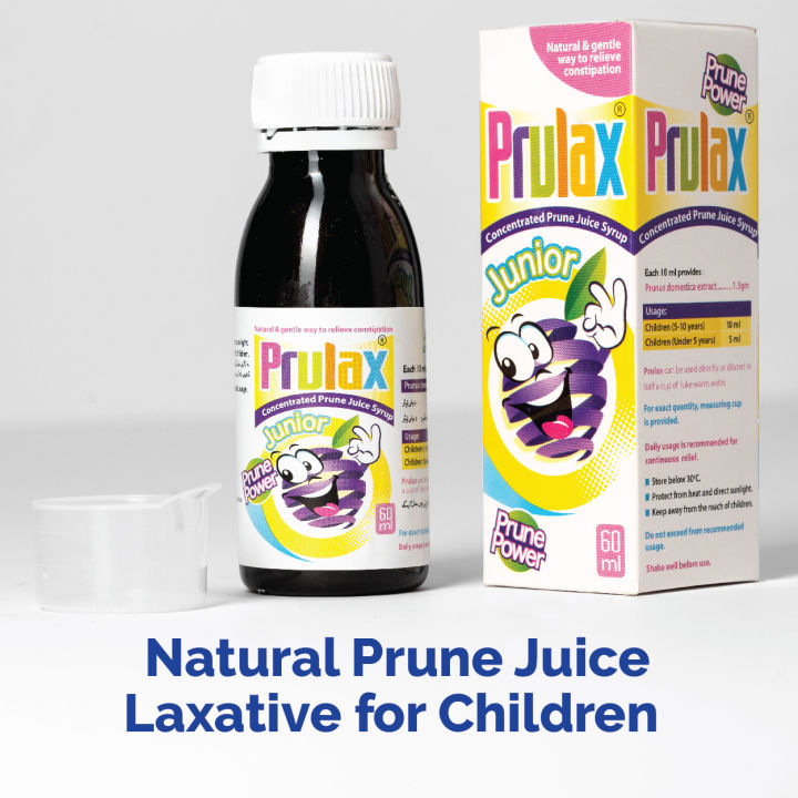 Prulax Junior - Natural Constipation Relief for Children - 60ml ...