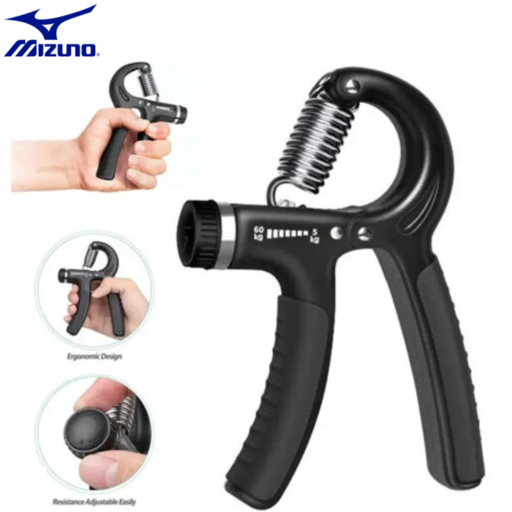 Mizuno Adjustable Hand Grip Power Exerciser Forearm Wrist Strengthener ...