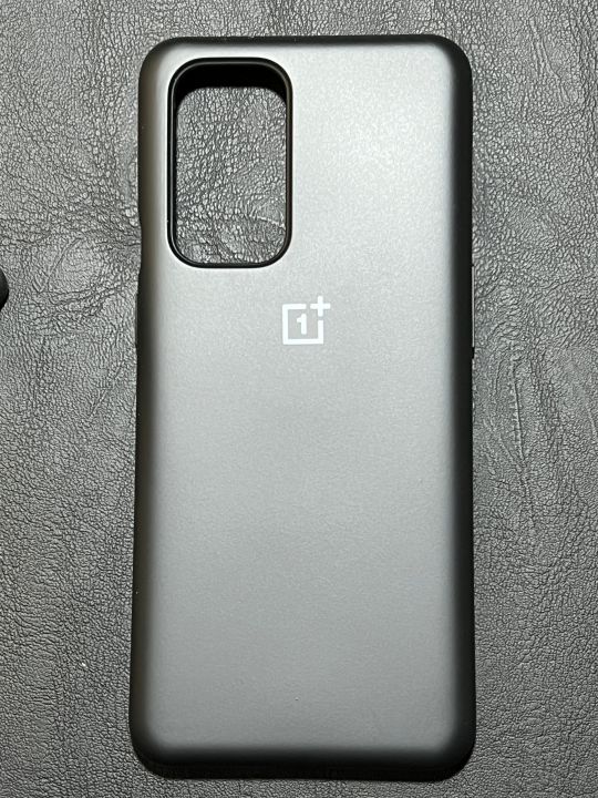 OnePlus 9R - OnePlus Official Silicone Back Cover - Black | Daraz.pk