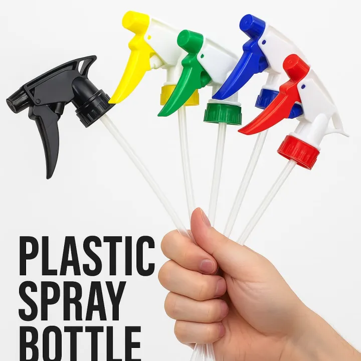 Spray Bottle Trigger Head Spray Nozzle Shower Spray Head Adjustable ...