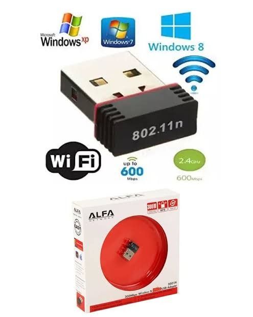 Alfa Network 3001N Wireless N Pico USB WiFi Adapter – 300Mbps High ...