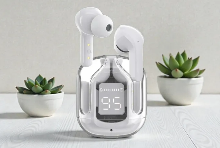 Earbuds – Transparent Bluetooth Earbuds – Wireless Earphones – Ear Buds ...