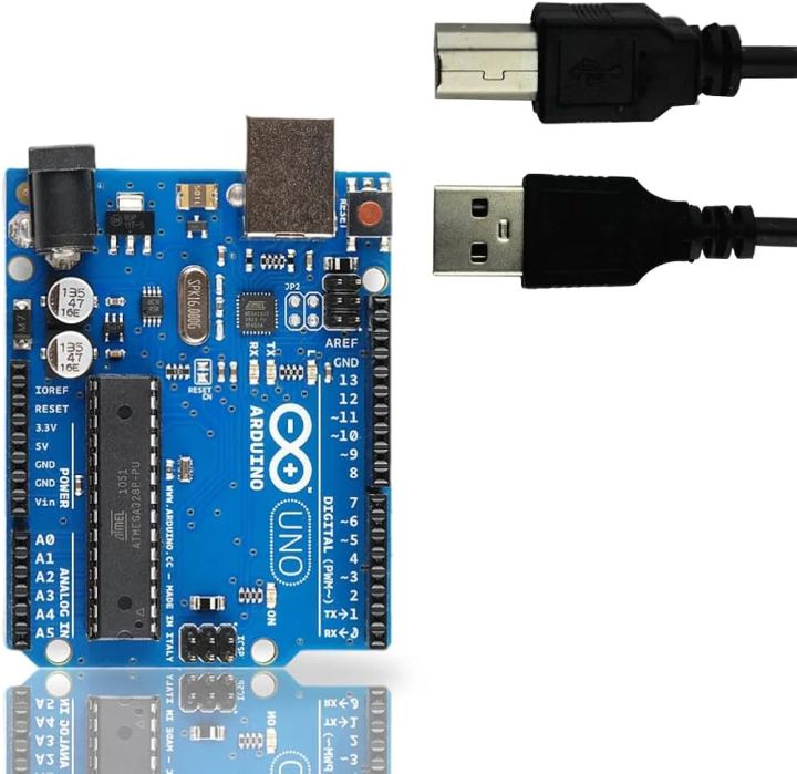 Arduino UNO R3 DIP Development Board With Cable | Daraz.pk