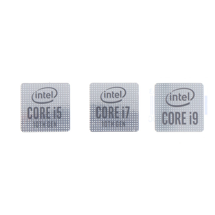 5pcs 10th Generation Core i5 i7 i9 DIY Sticker Label Notebook ...
