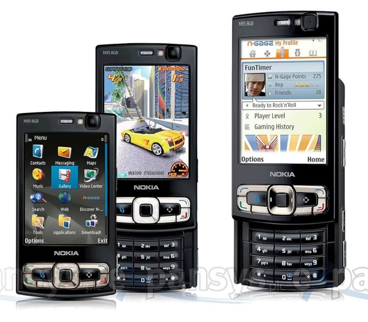 Nokia N95 8GB Single Sim PTA Approved Dual Slide Music Edition Wifi 4G ...