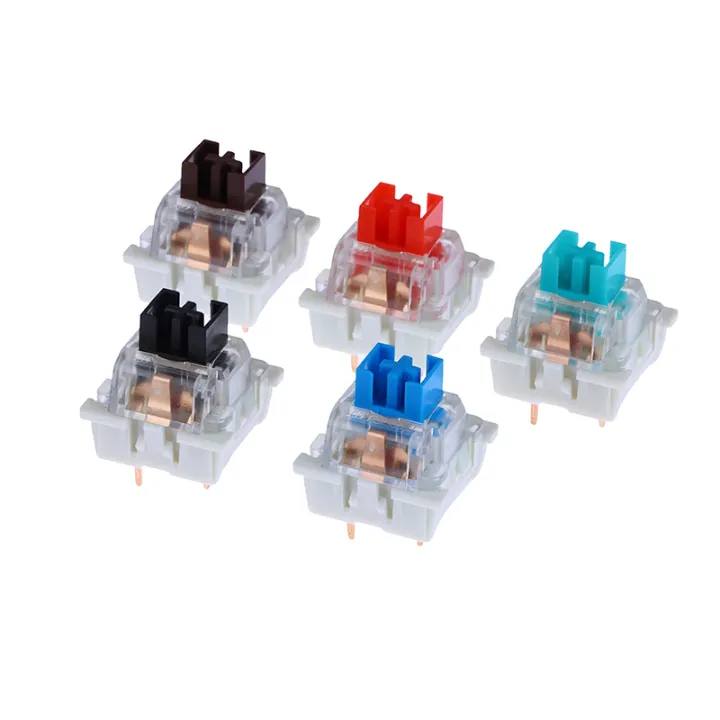 10pcs Dustproof Outemu Switch for Mechanical Gamer Keyboard Axis Black ...