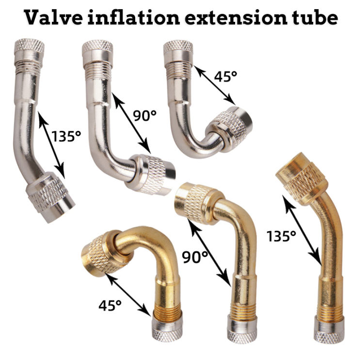 Balance Bike Valve Inflatable Extension Tube 45 ° 90 ° 135 ° Unicycle ...