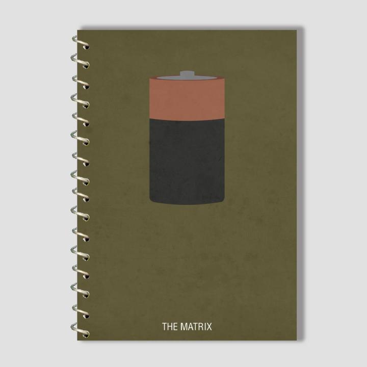 Spiral Notebook A4 or A5 - The Matrix | Daraz.pk